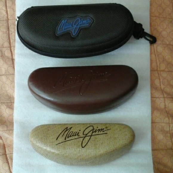 Maui Jim | Accessories | Maui Jim Sunglsses Hard Cases 2 Each | Poshmark